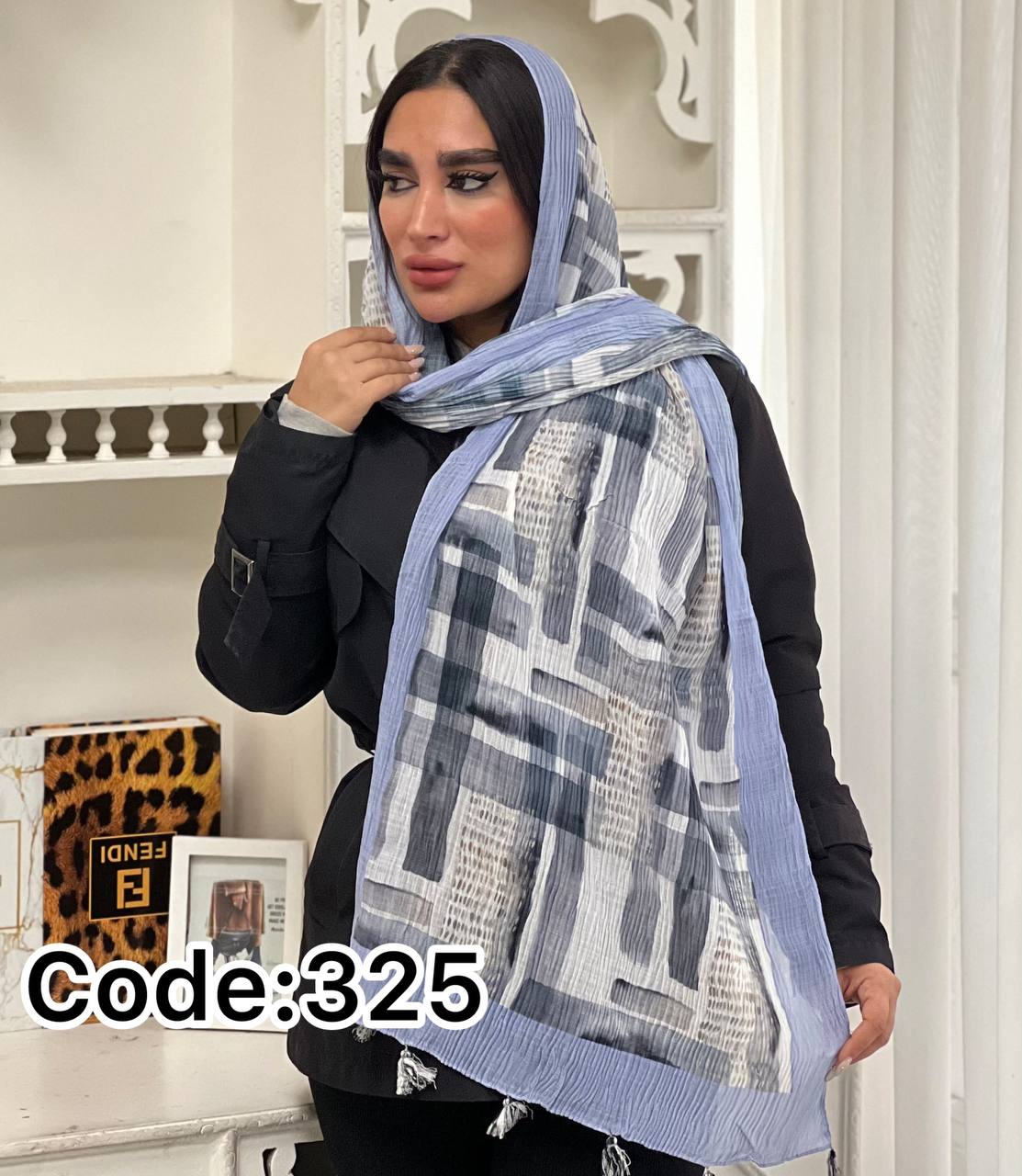 شال کد325 – فروشگاه اینترنتی شال و روسري سِت